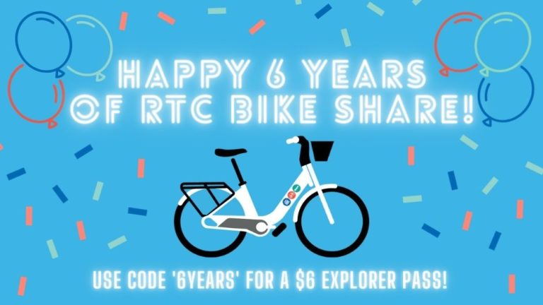 6 Years of RTC Bike Share! – RTC Bike Share